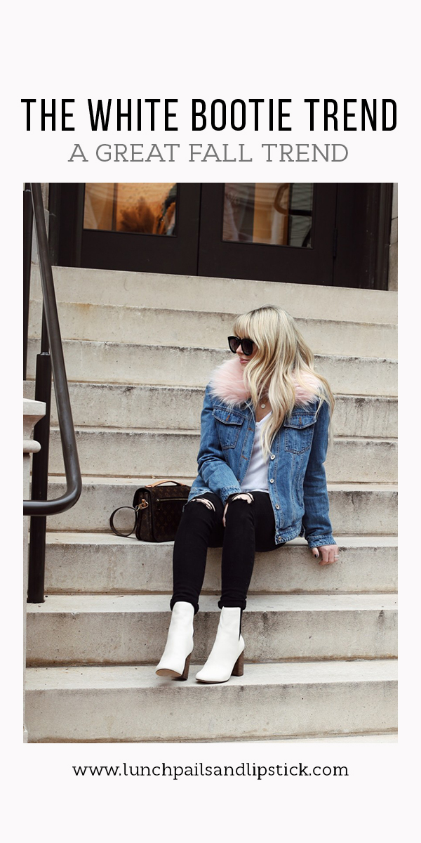 the WHITE BOOTIE trend - Lunchpails and Lipstick